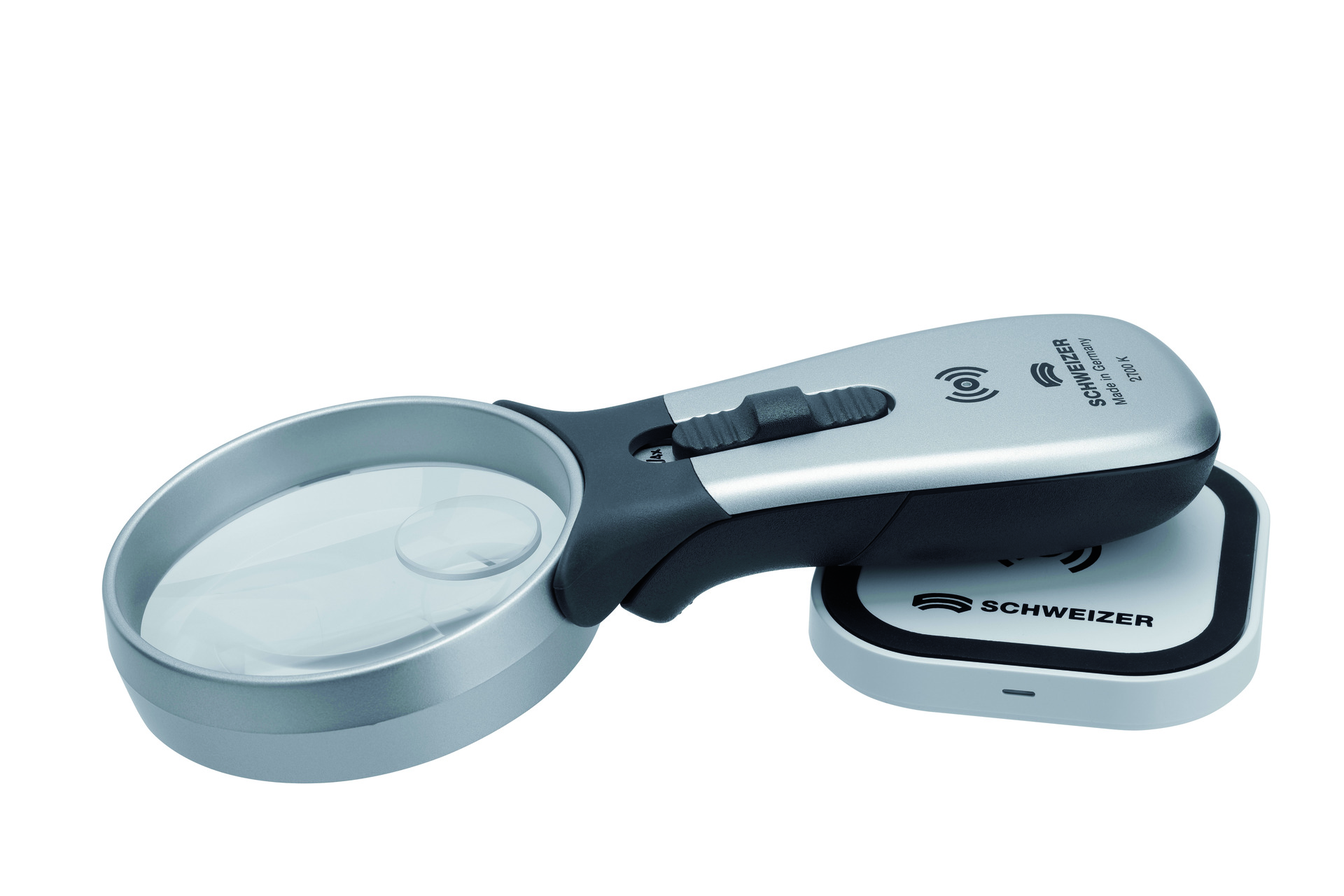 Handleuchtlupe Tech-Line INDUKTION | Schweizer Optik